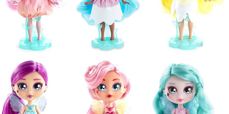 Bright Fairy Friends Doll 6 Jar, Battery Operated, Assortment - Toys 4 You