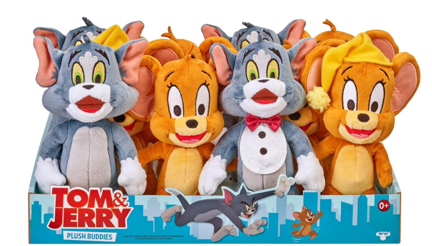 Tom & Jerry S1 Plush Toy 20 cm-14457-RT - Toys 4 You