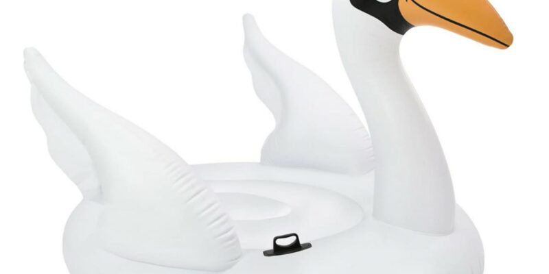 Intex Mega Swan Island White Inflatable Swimming Pool-56287 - Toys 4 You