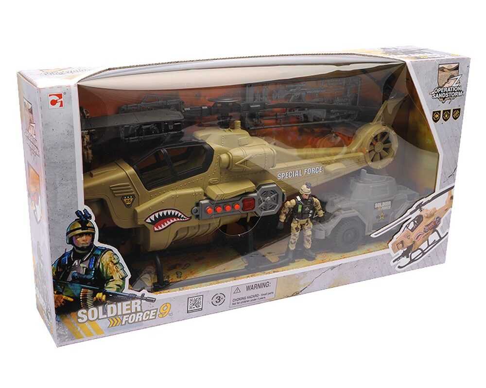 Soldier Force Bunker Air Attack Playset - 545063 - Toys 4 You