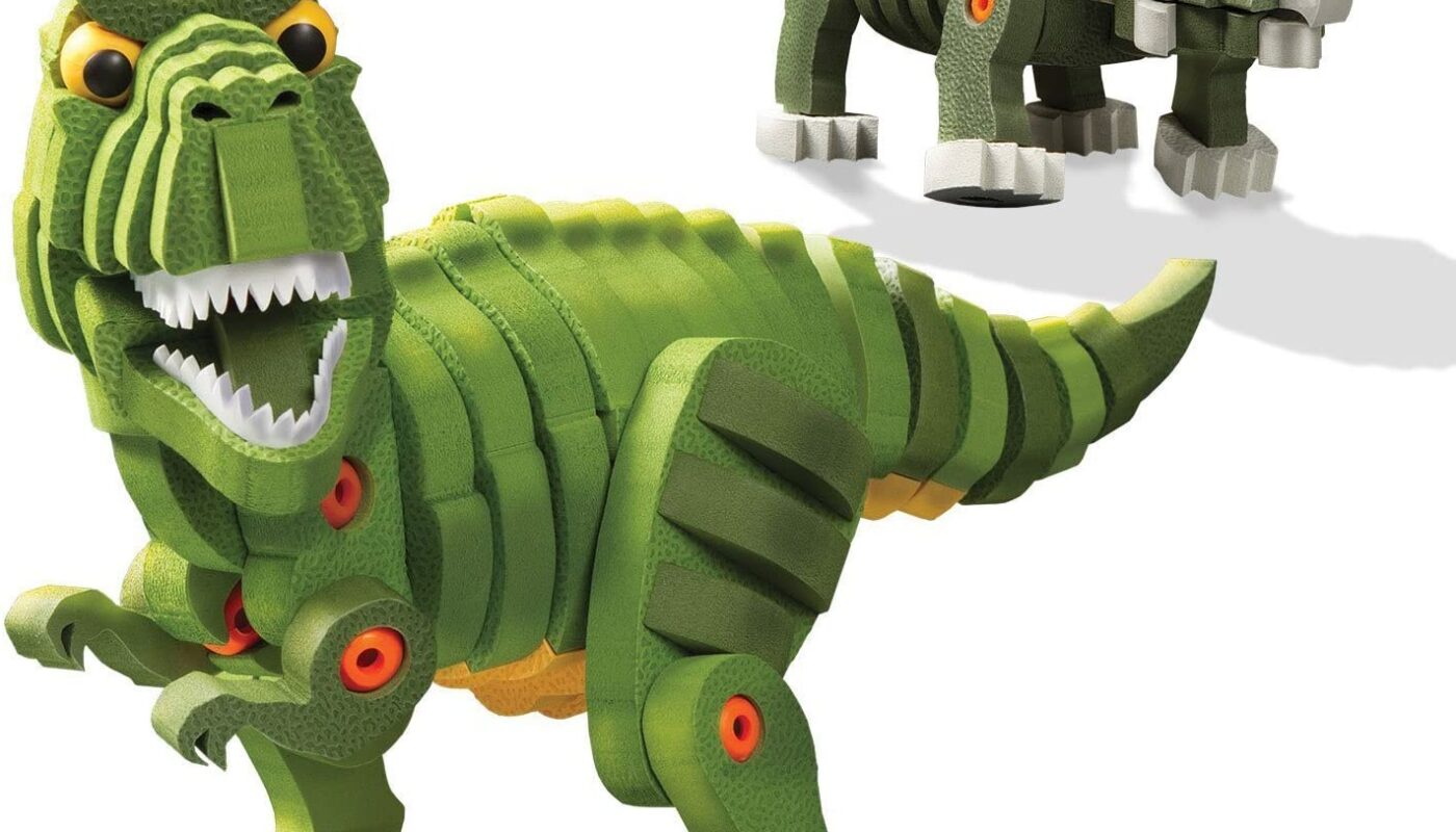 Bloco Toys T-Rex & Triceratops Stem Toy Jurassic Dinosaurs - Toys 4 You