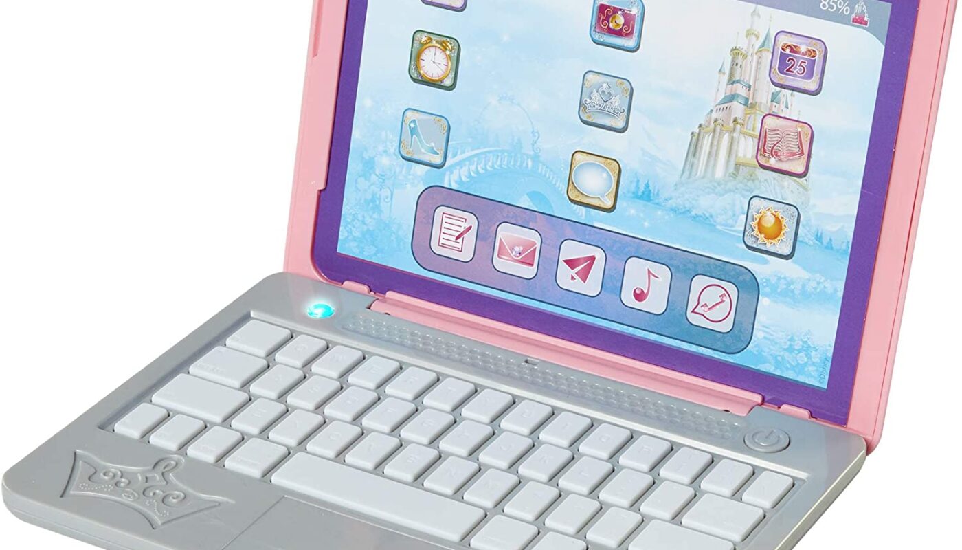 Jakks Disney Princess Style Play Laptop 6 Years and Above - 70594-ATL ...