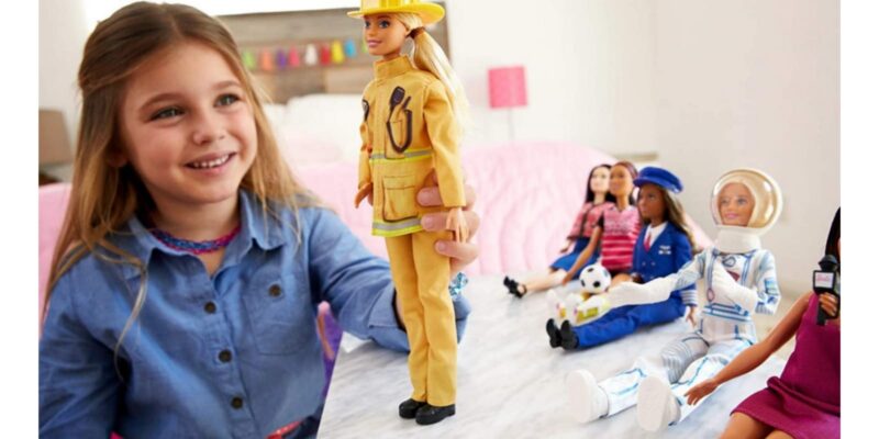 Barbie Fireman Fashion Doll Dolls 27cm Iconic Careers Mattel - GFX23 ...