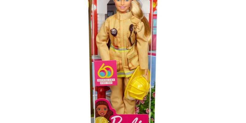 Barbie Fireman Fashion Doll Dolls 27cm Iconic Careers Mattel - GFX23 ...