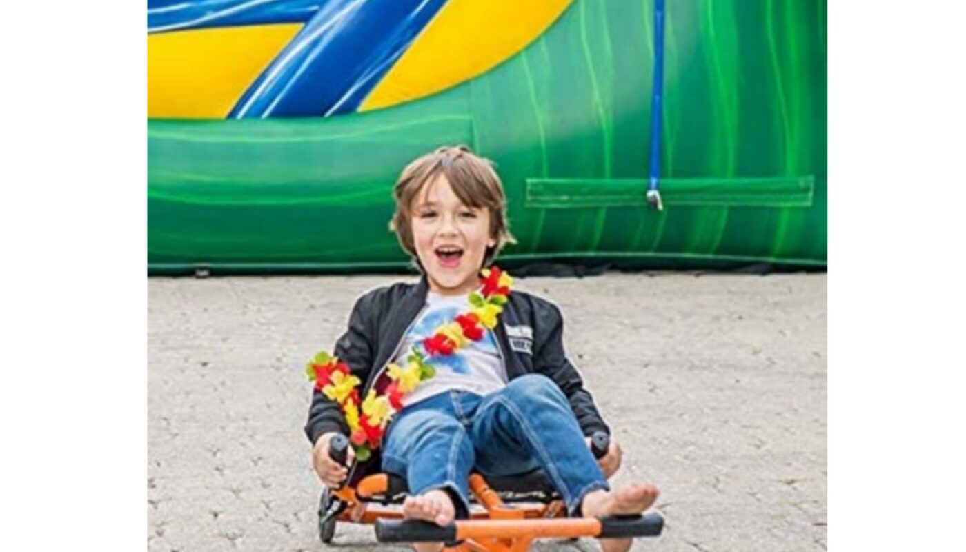 EzyRoller Classic Orange - Ride On for Children Ages 4+ Years Old ...