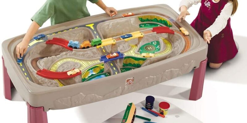 Step2 Deluxe Canyon Road Train & Track Table - 754700 - Toys 4 You