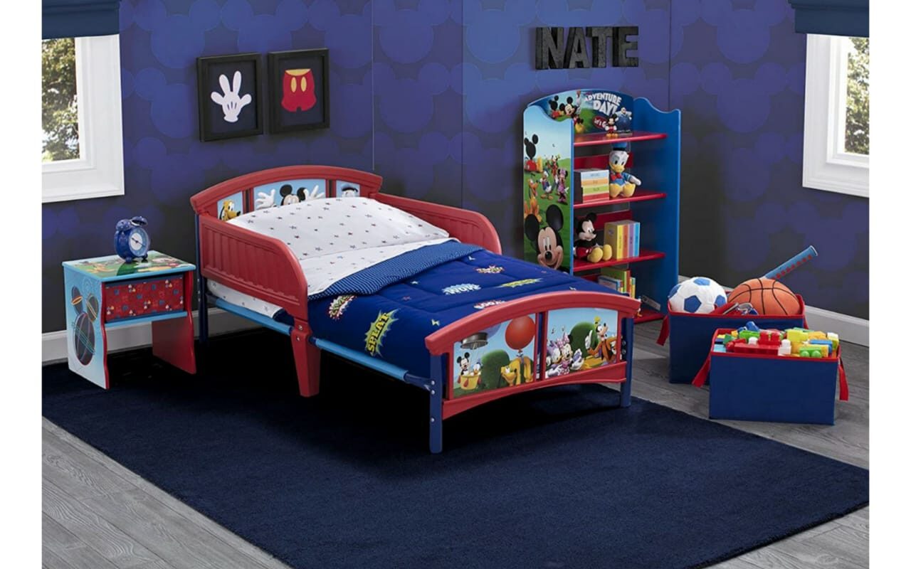 Delta Children Disney Mickey Mouse Plastic Toddler Bed - Toys 4 You