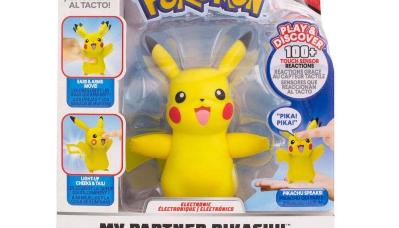 Pokemon Deluxe My Partner Pikachu - PKW0030 - Toys 4 You