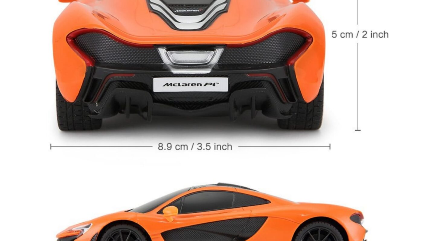 McLaren P1 Remote Control Model Car RC Vehicle by Rastar - 75100-AI ...