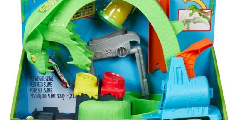 Hot Wheels City Toxic Creatures Toxic Snake Strike Playset - GTT93 ...