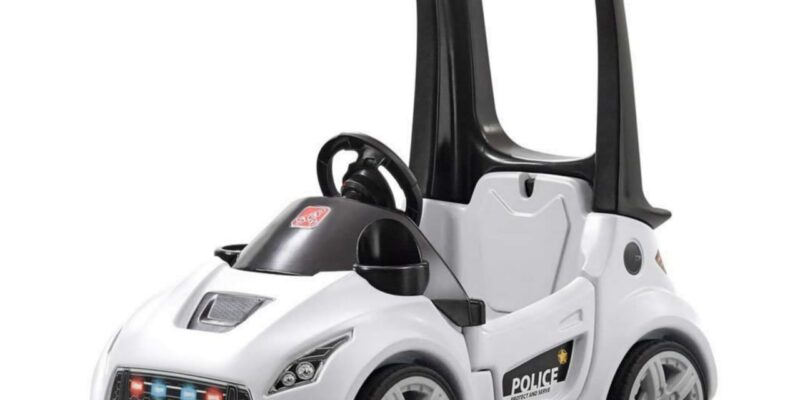 Step2 Turbo Coupe Interceptor Foot-To-Floor Police Car - 873800 - Toys ...