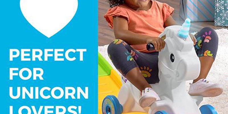 Step2 - Unicorn Up & Down Roller Coaster - 493700 - Toys 4 You