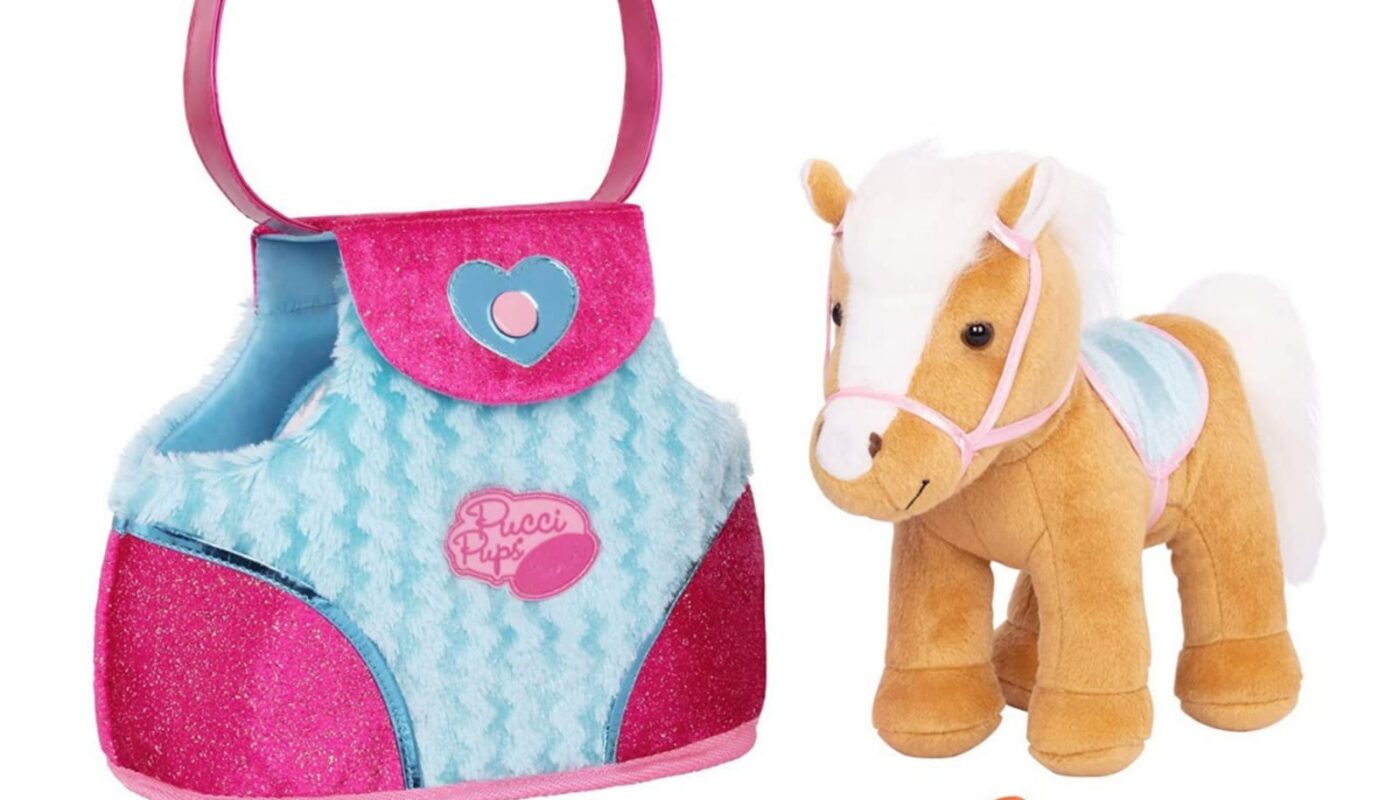 Pucci Pups - Heart & Stripes Bag & Pony - ST8274Z - Toys 4You Store