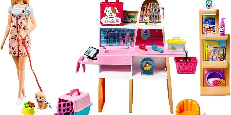 Barbie Doll Pet Supply Store Playset - GRG90 - Toys 4 You