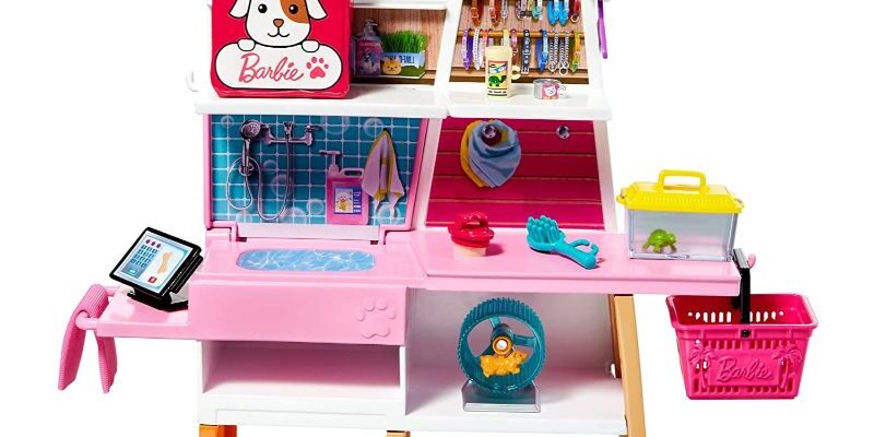 Barbie Doll Pet Supply Store Playset - GRG90 - Toys 4 You