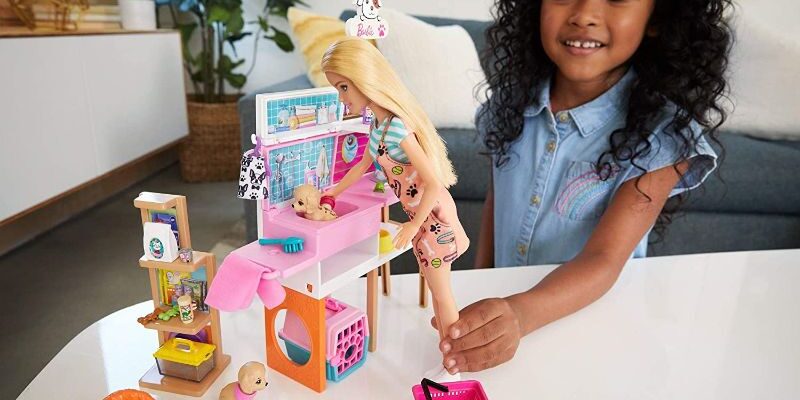 Barbie Doll Pet Supply Store Playset - GRG90 - Toys 4 You