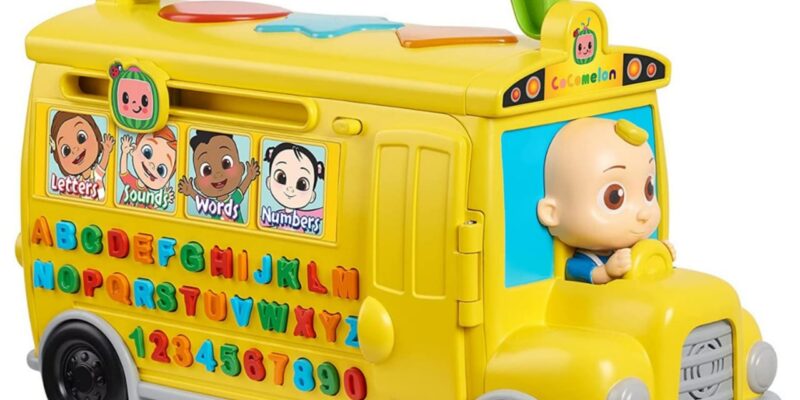 CoComelon Musical Learning Bus Number and Letter - Toys 4 You