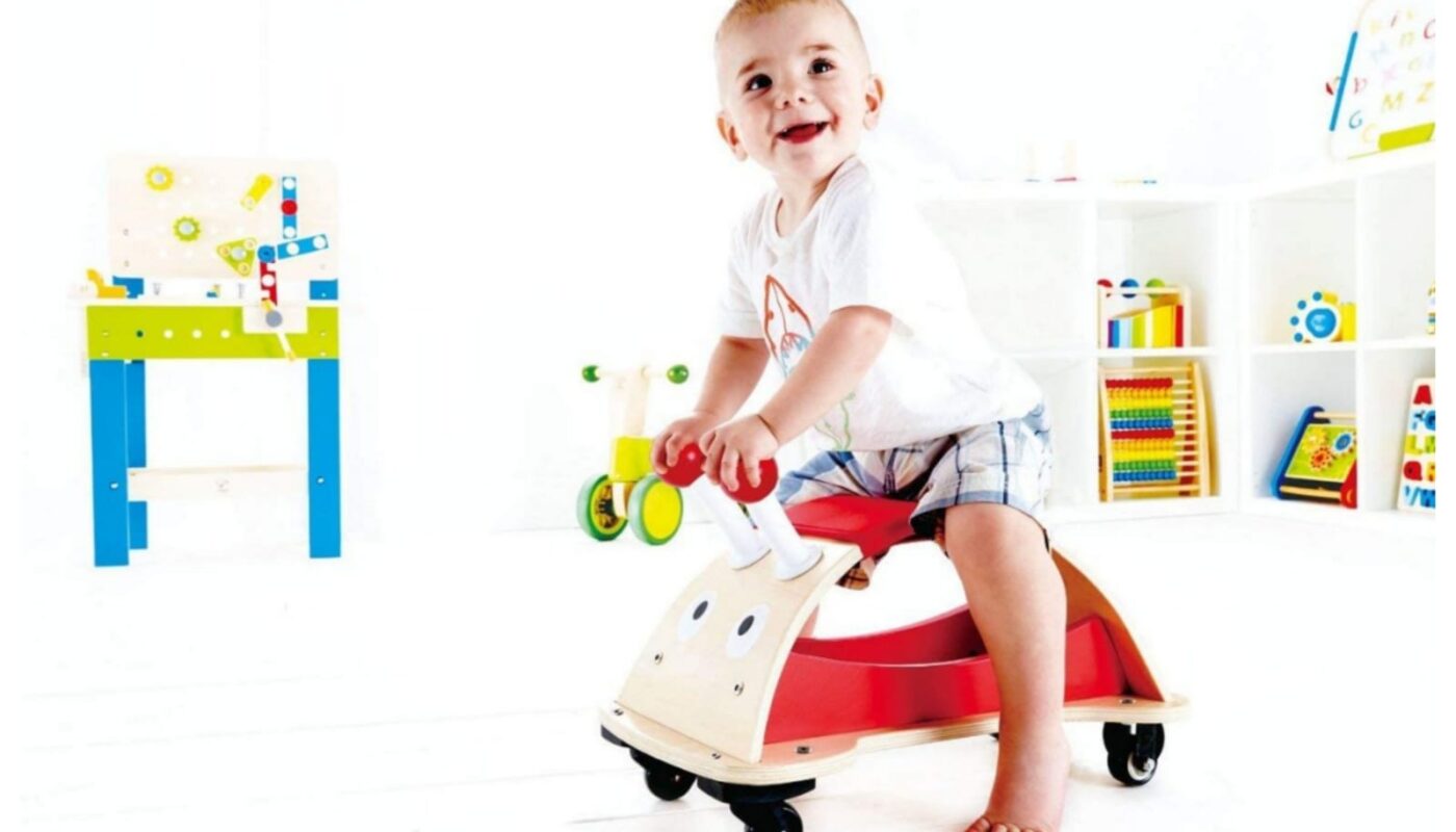 Hape - Ladybug Ride-On Toy - E0378 - Toys 4 You