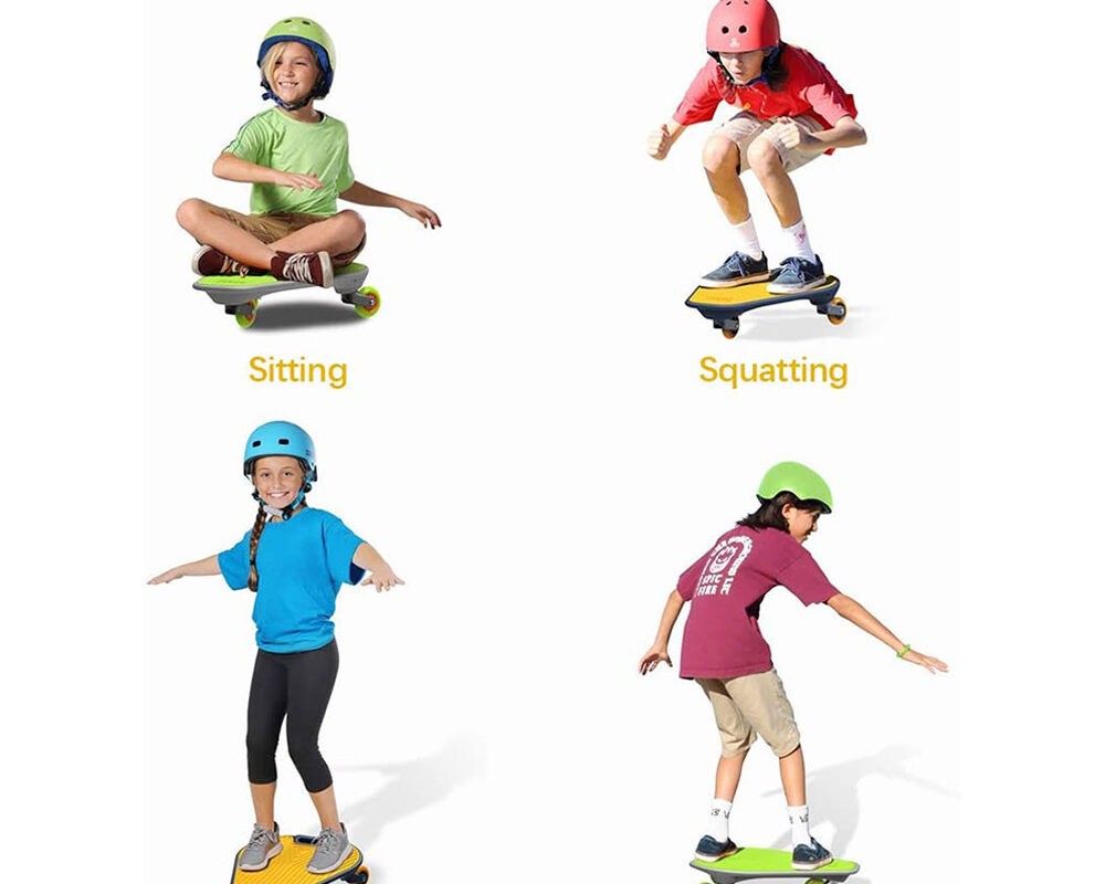 Idbabi Wiggleboard Skateboard w/ Led Wheels - GM-T1101-Pink - Toys 4 You