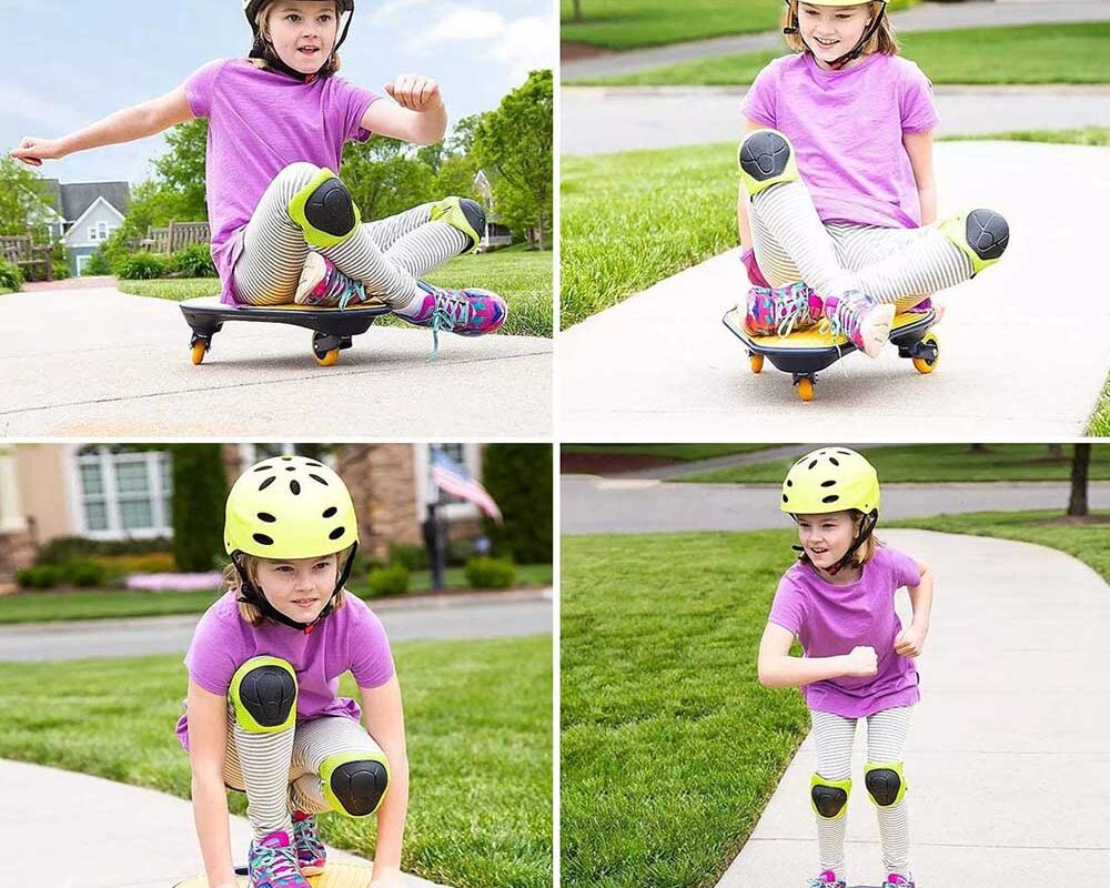 Idbabi Wiggleboard Skateboard w/ Led Wheels - GM-T1101-Pink - Toys 4 You