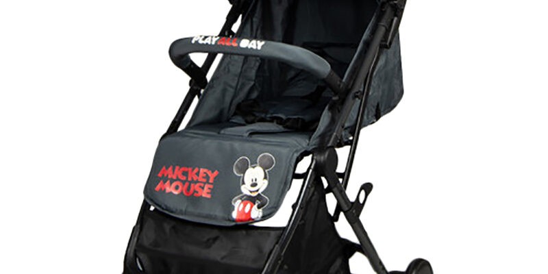 Disney - Mickey Mouse Travel Stroller - S101-Black - Toys 4 You