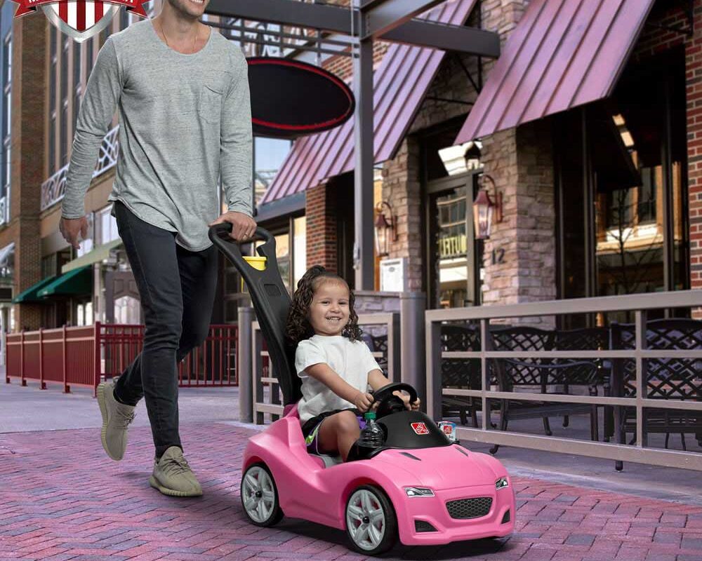 Step2 Whisper Ride Cruiser Pink - 866600 - Toys 4 You