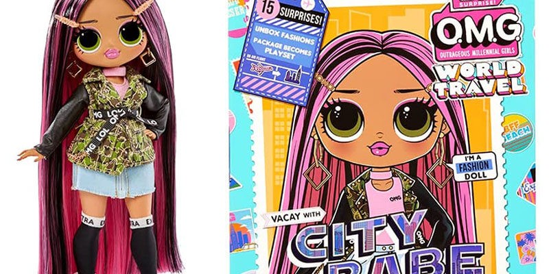 L.O.L. Surprise - World Travel Sunset Doll W/ 15 Surprise - MGA-576570 ...