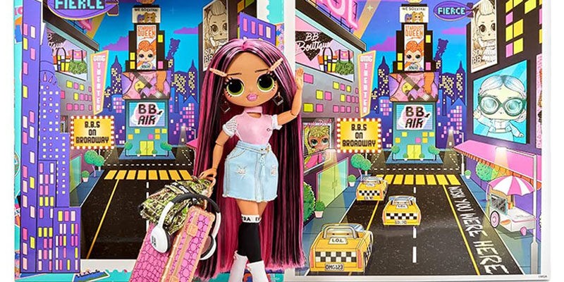 L.O.L. Surprise - World Travel City Babe Doll W/ 15 Surprise - MGA ...