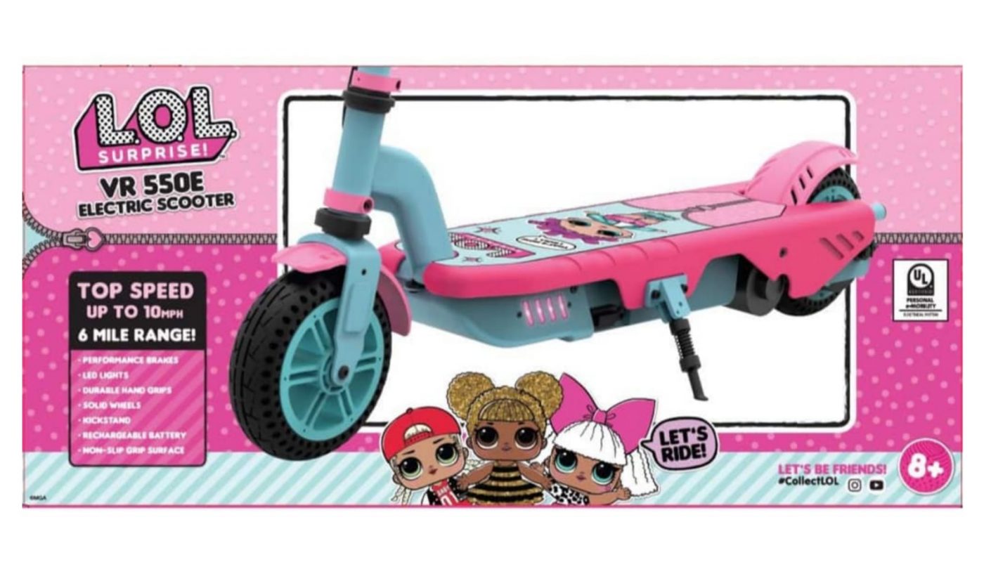 Viro Rides - VR 550E LOL Dolls Electric Scooter Pink - Toys 4 You