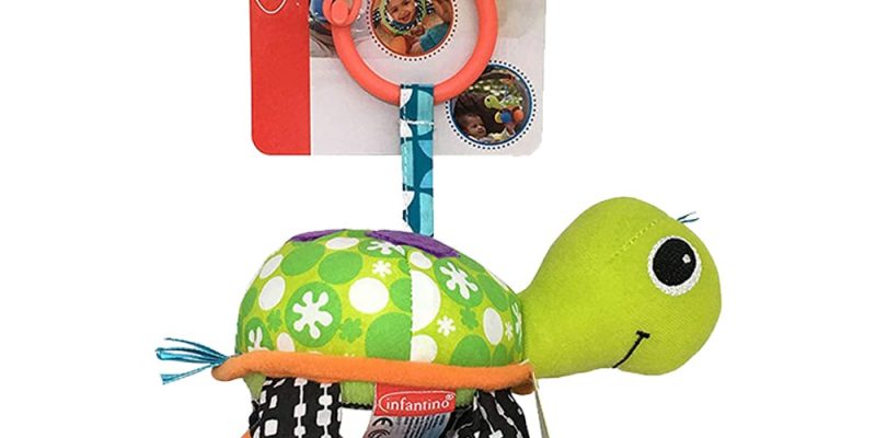 Infantino - Topsy Mirror Pal Turtle - IN216322 - Toys 4 You
