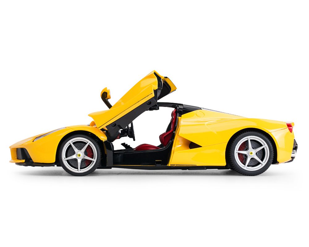 Rastar – RC 1:14 Ferrari LaFerrari – Assorted – 50100-Yellow - Toys 4 You