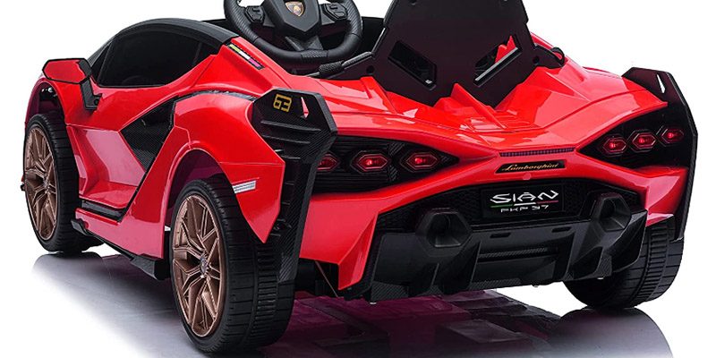 Lamborghini Car Kids Ride-On Prime Sian 12V - LB-6388DX-Red - Toys 4 You