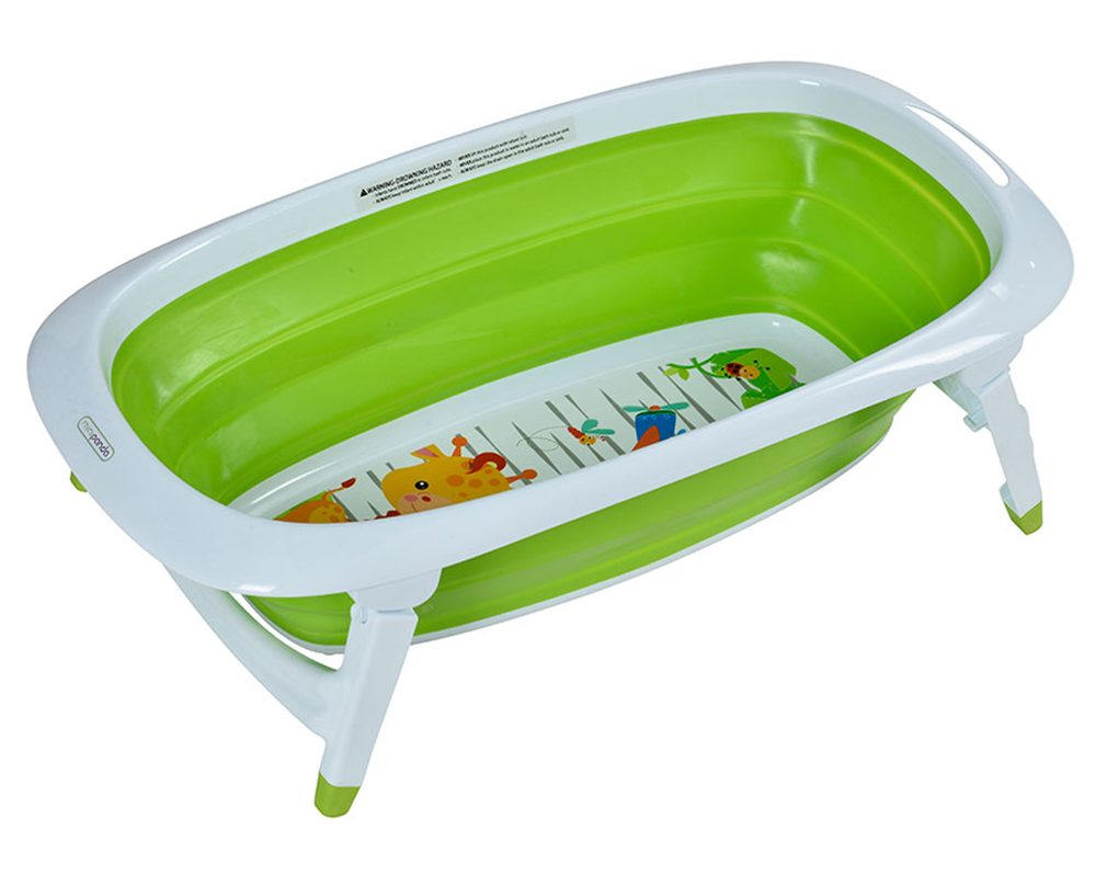 Changing Baby Footprints Bathtub Table For Newborn With Stand - GB-070 ...