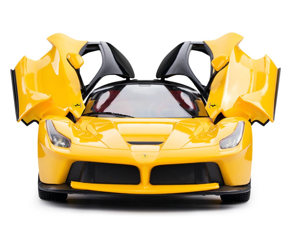 Rastar – RC 1:14 Ferrari LaFerrari – Assorted – 50100-Yellow - Toys 4 You