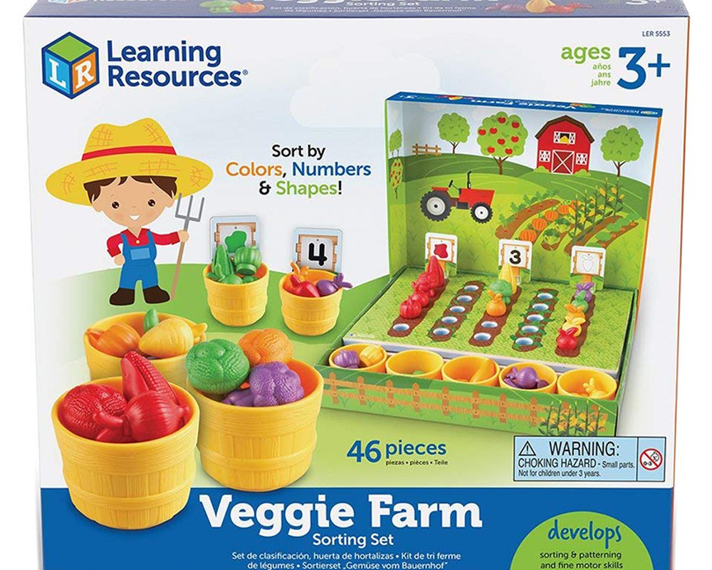 Learning Resources Veggie Farm Sorting Set - LER5553 - Toys 4You Store