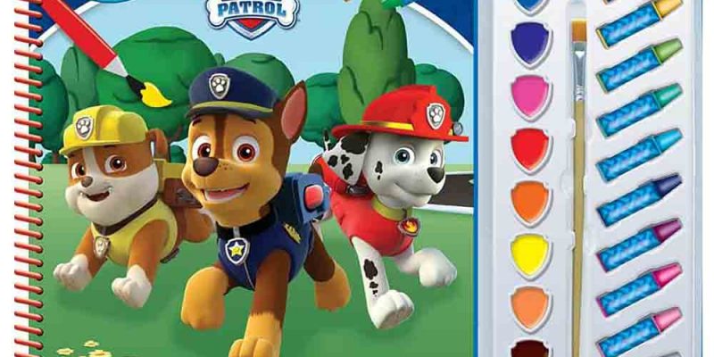Paw Patrol -Deluxe Poster Paint & Color - 33676-HI - Toys 4 You