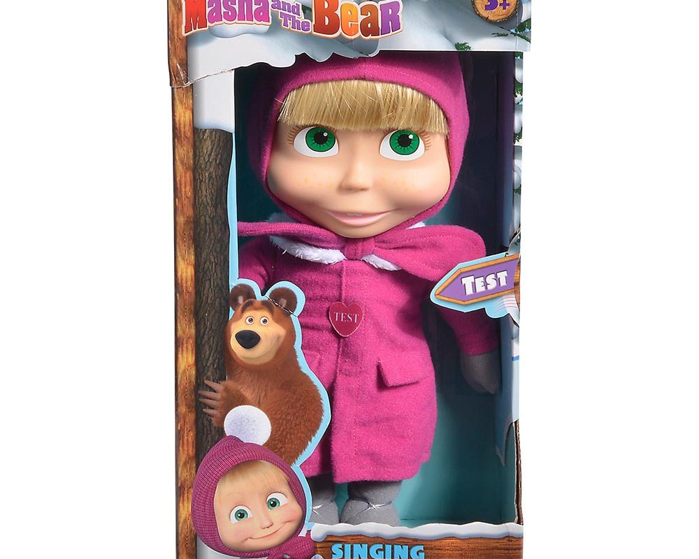 Simba - Masha Singing Doll, 30cm - 01035-HI - Toys 4 You