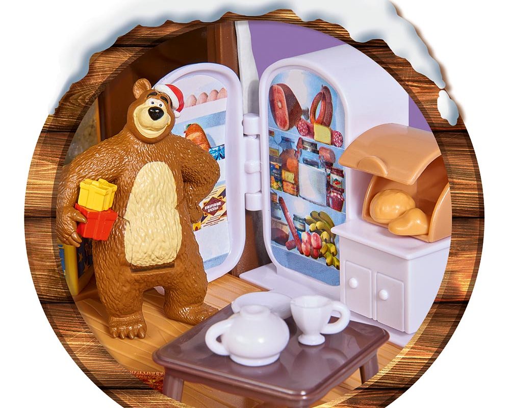 Simba - Masha & The Bear Masha Playset - Winter Bear's House - 01023-HI ...