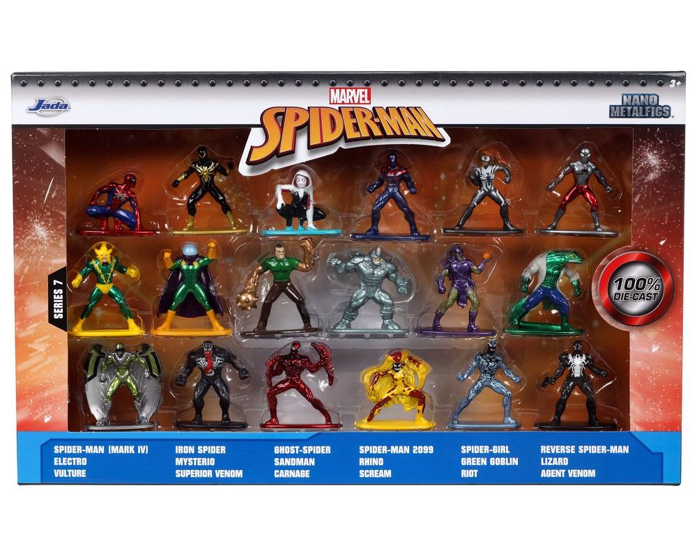 Jada - Marvel Wave 7 Nano Figures - Pack of 18 - 25027-HI - Toys 4 You