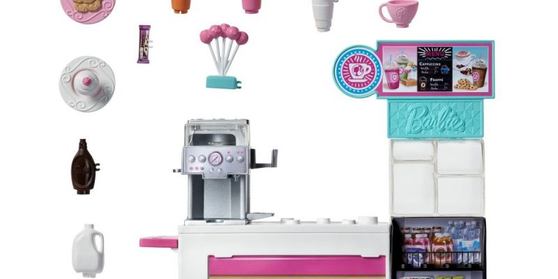 Barbie - Coffee Shop With Doll Playset - GMW03 - Toys 4 You