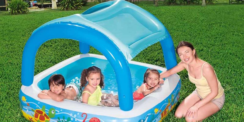 Bestway - Play Pool With Canopy - 52191-ATL - Toys 4 You