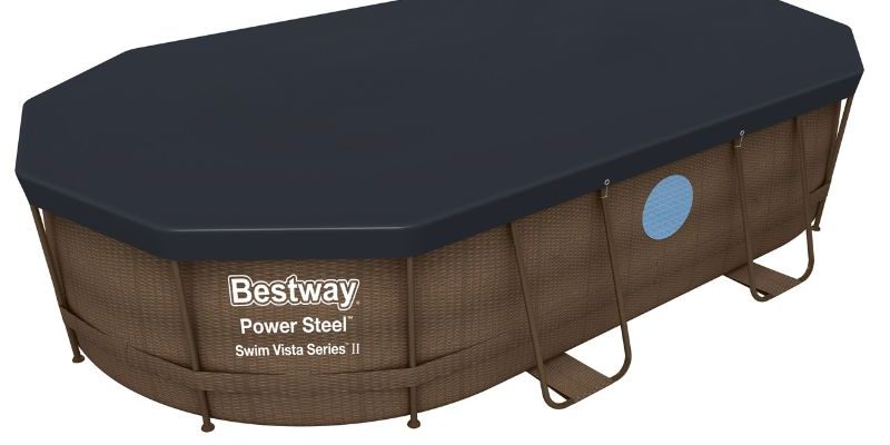Bestway - Power Steel Swim Vista Series Oval Pool Set - 56714-ATL - Toys 4 You