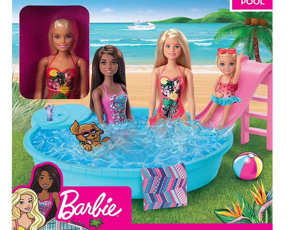 Barbie Dreamhouse 2023, Pool Party Doll House with 75+ Pieces - Toys ...