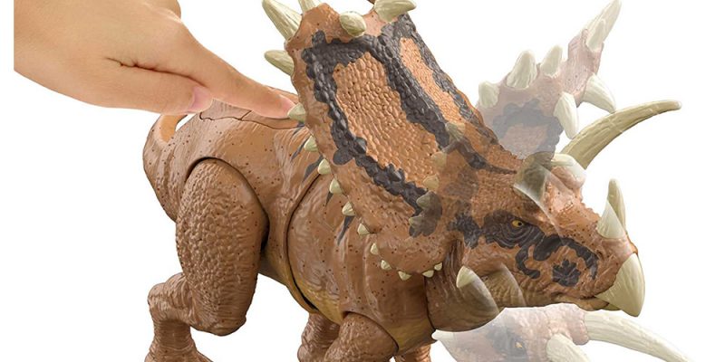 Mattel - JW Mega Destroyers Dinosaur Figure - Pentaceratops - GWD60 ...