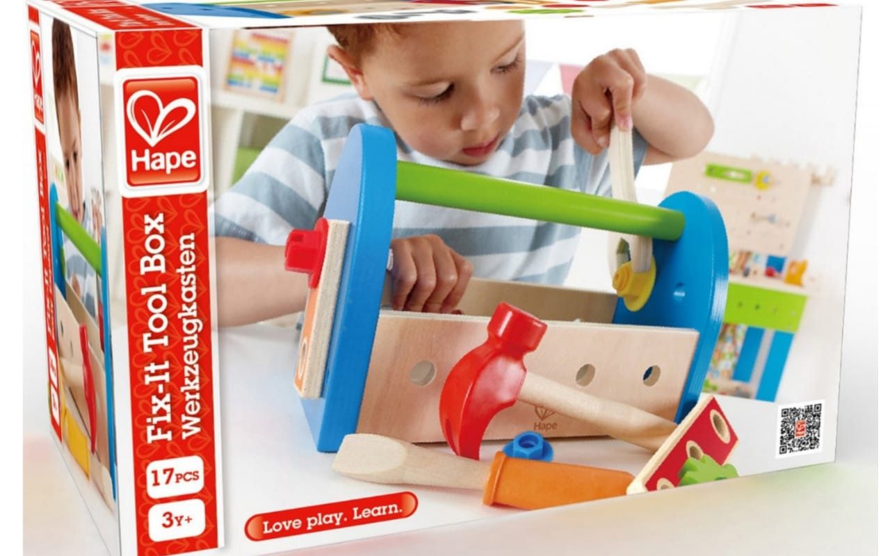 Hape - Fix-It Tool Box - E3001 - Toys 4 You