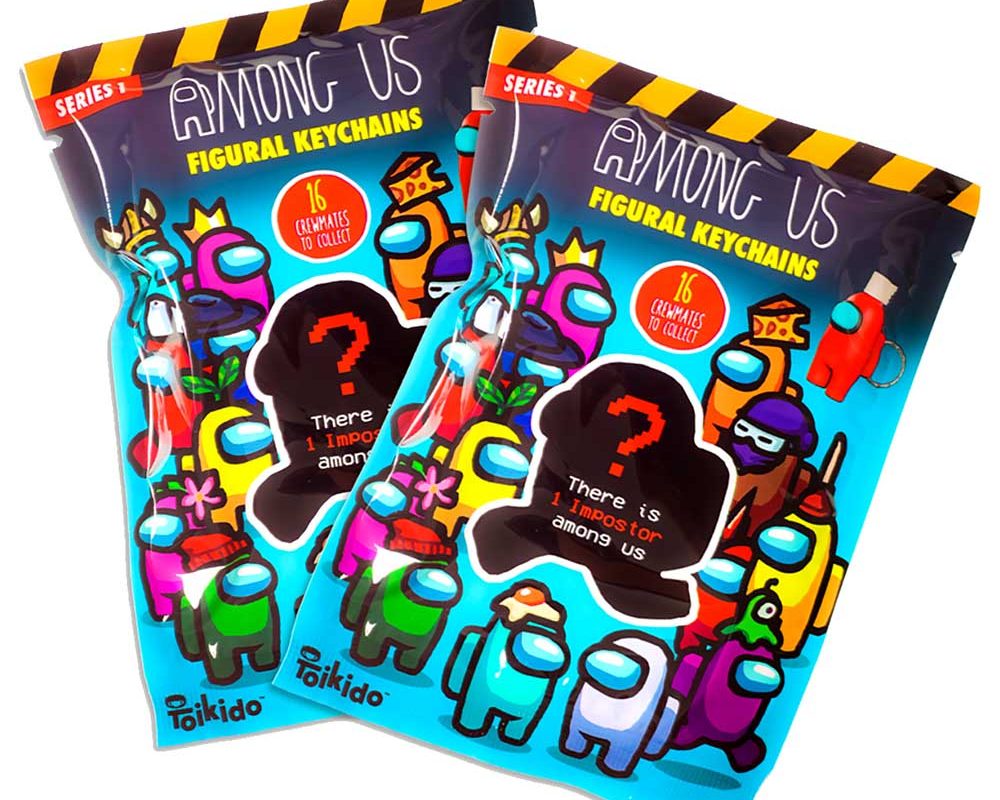 Among Us - Figural Keychains CDU - Assorted 1pc - AU8210 - Toys 4 You
