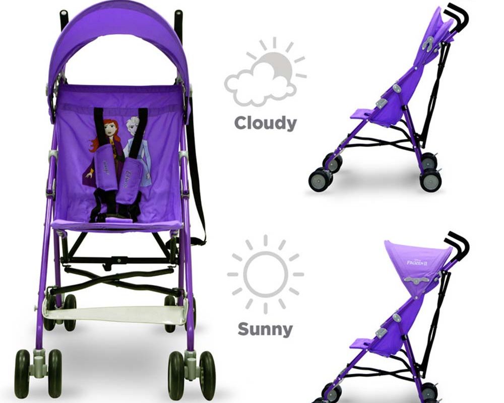 Disney - Frozen 2 Umbrella Stroller w/ Carry Strap - B801FT-Purple ...