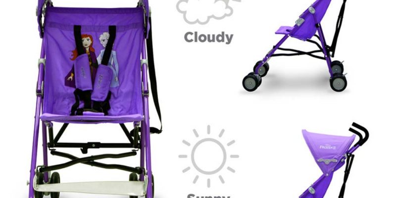 Disney - Frozen 2 Umbrella Stroller w/ Carry Strap - B801FT-Purple ...