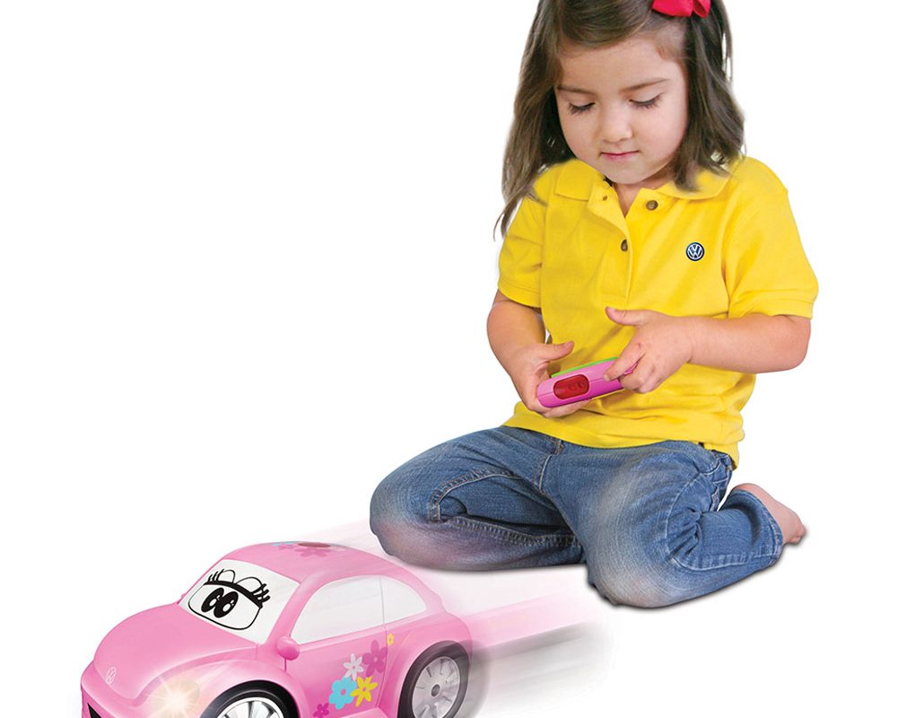 BB Junior - Volkswagen Easy Play RC Toy Car - Pink - 92003-HI - Toys 4 You