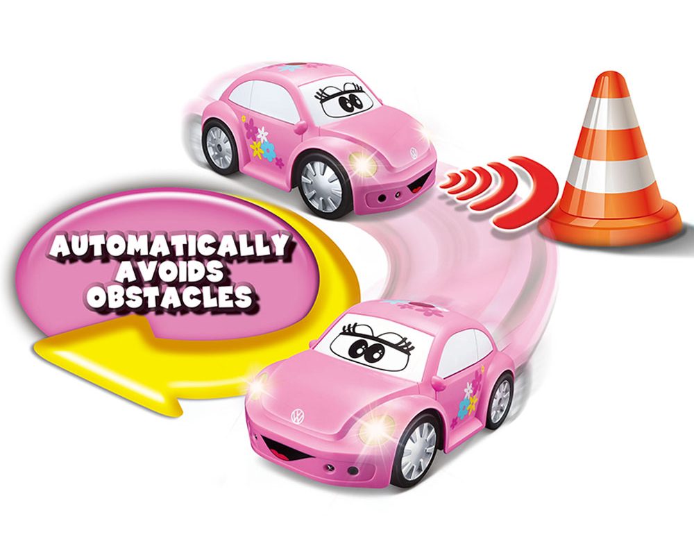 BB Junior - Volkswagen Easy Play RC Toy Car - Pink - 92003-HI - Toys 4 You